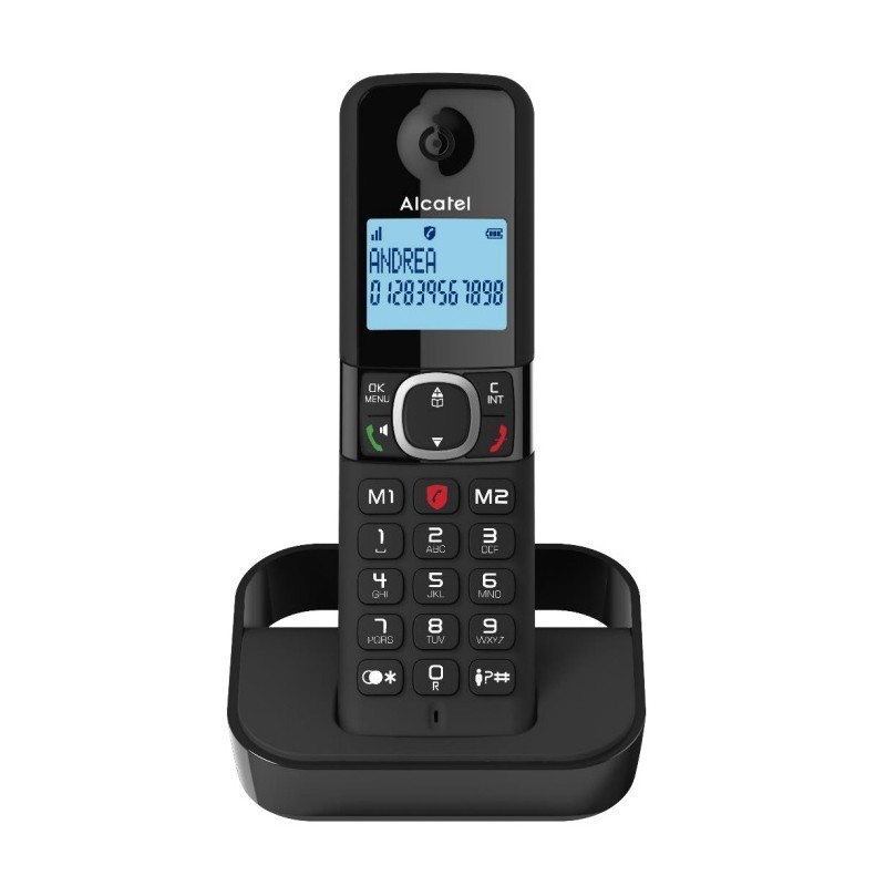 Alcatel f860 duo telefono negro inalámbrico barato de outlet
